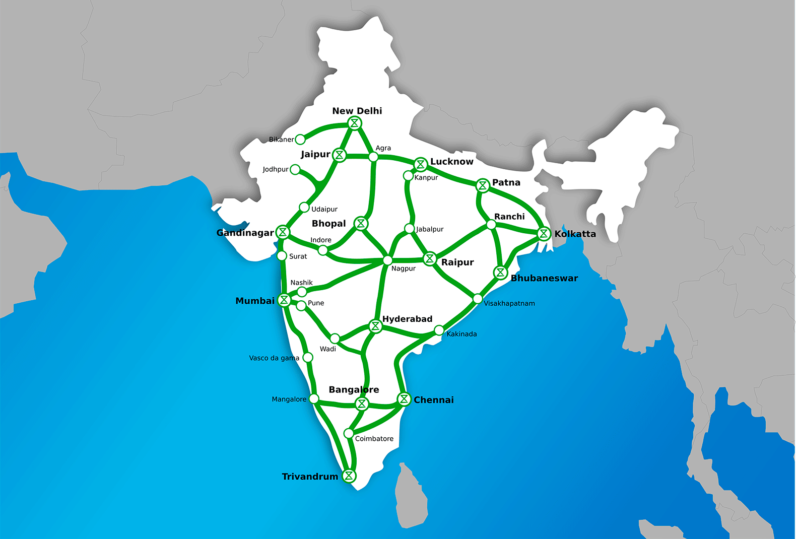 ZELEROS - Vision for hyperloop in India 2050